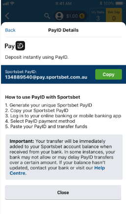 Sportsbet Help Centre